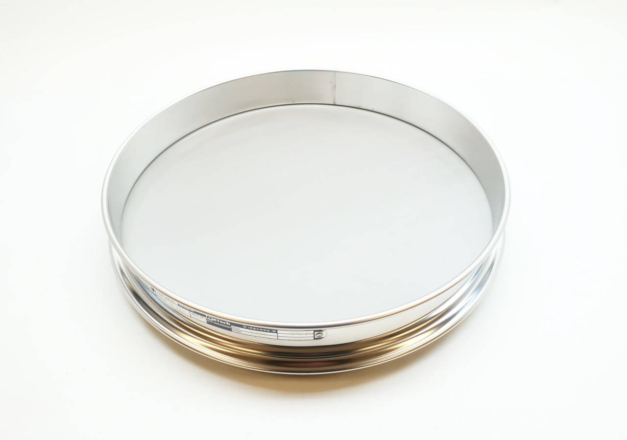 Retsch 60159000075 Test Sieve 12in X40mm 75mic 200 Mesh Stainless