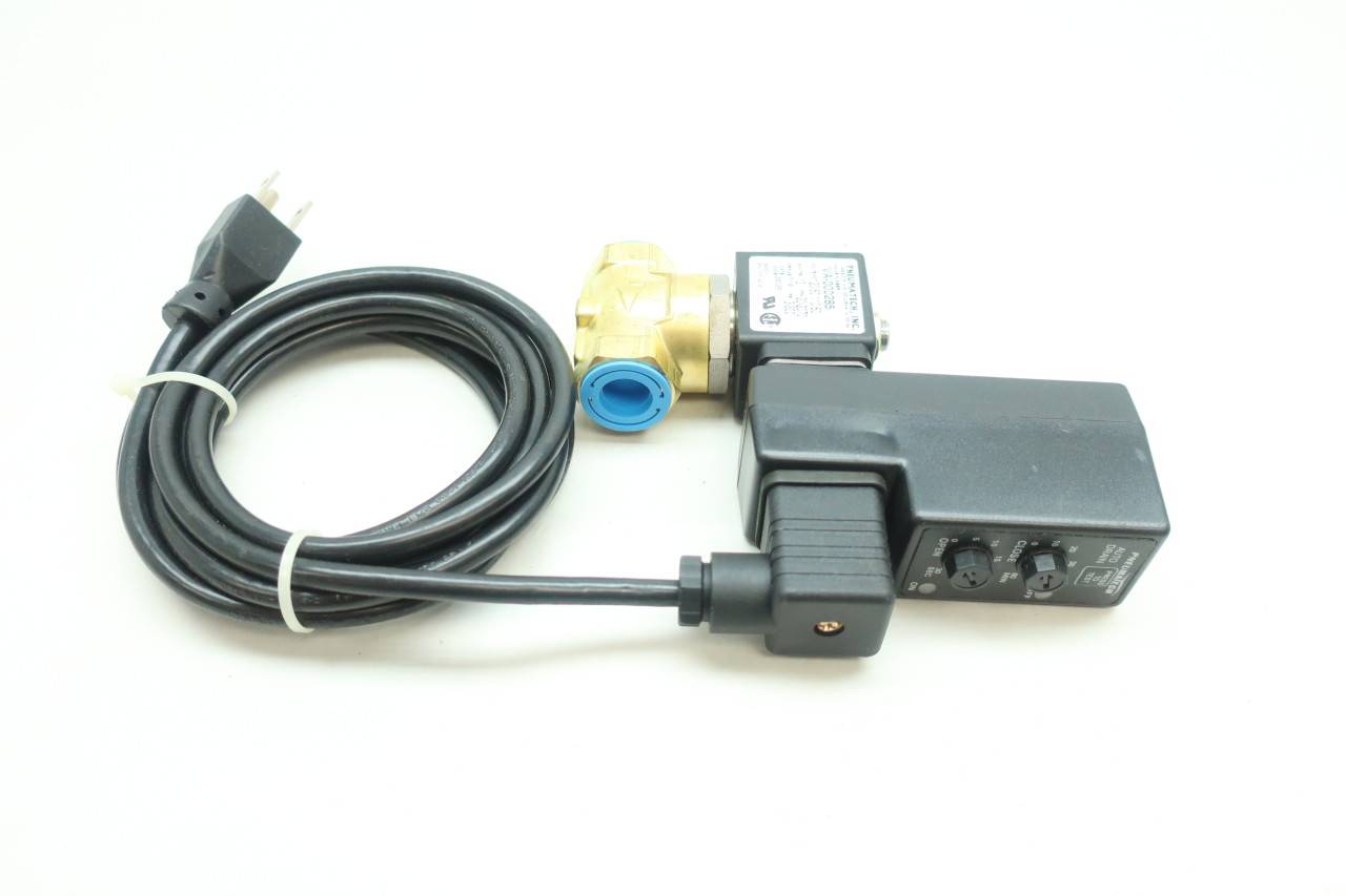 Pneumatech 4477-C Pneumatic Solenoid Valve 120v-ac 3/8in 300psi Npt