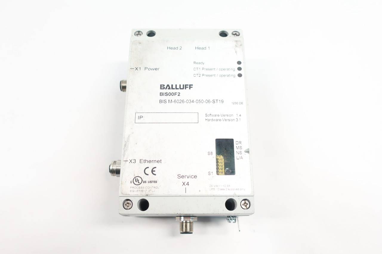 Balluff BIS00F2 BIS M-6026-034-050-06-ST19 Radio Frequency System