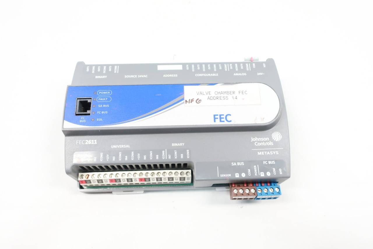Johnson Controls MS-FEC2611-0ET Controller Module