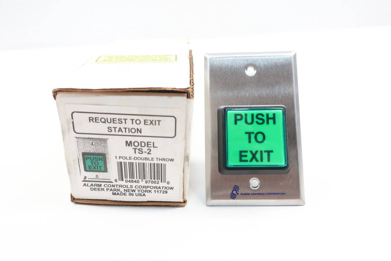 Alarm Controls TS-2 Push To Exit Button