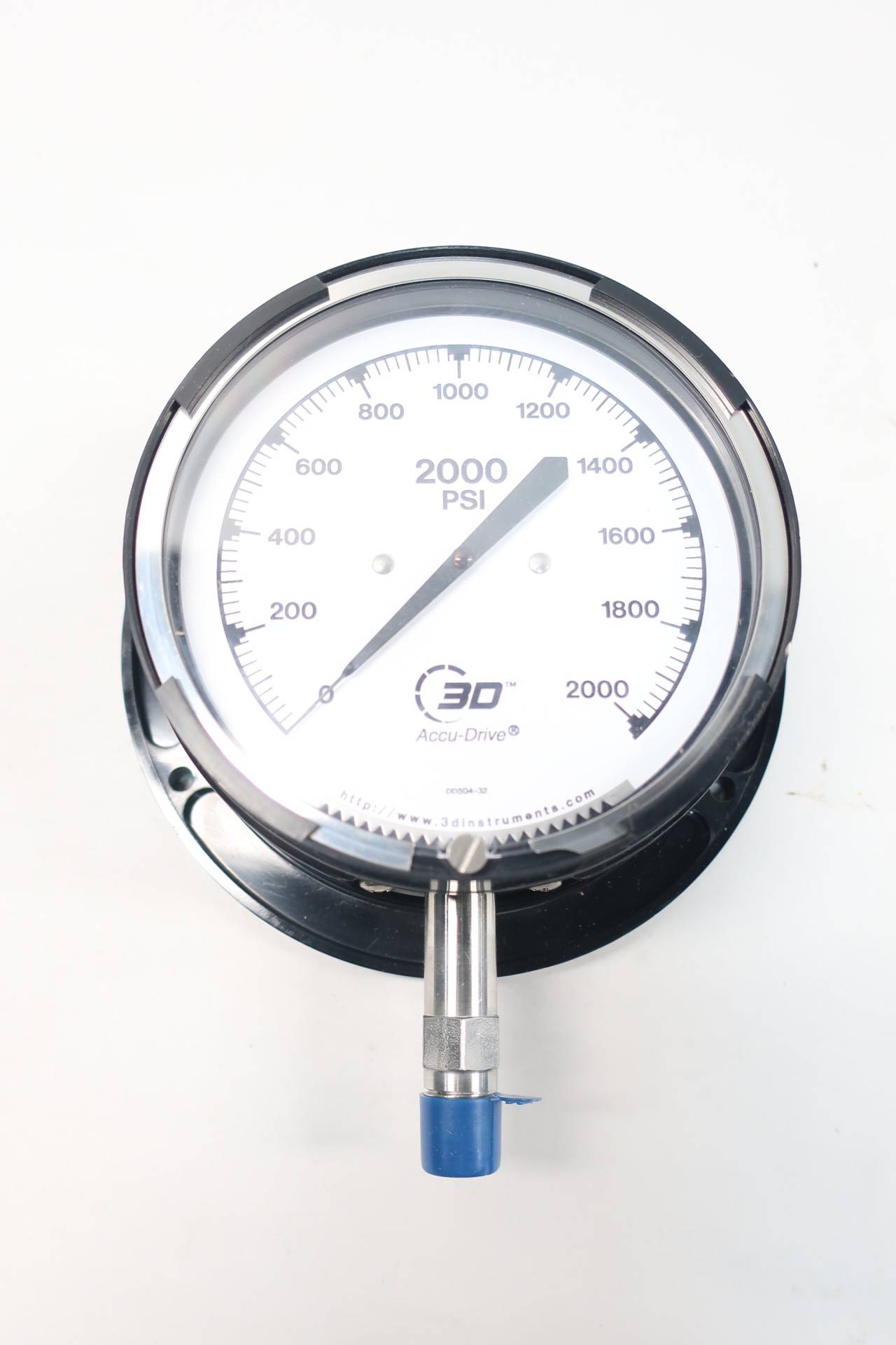 3d Instruments 25504-32D31GAD-GCO Pressure Gauge 4-1/2in 0-2000psi 1 ...