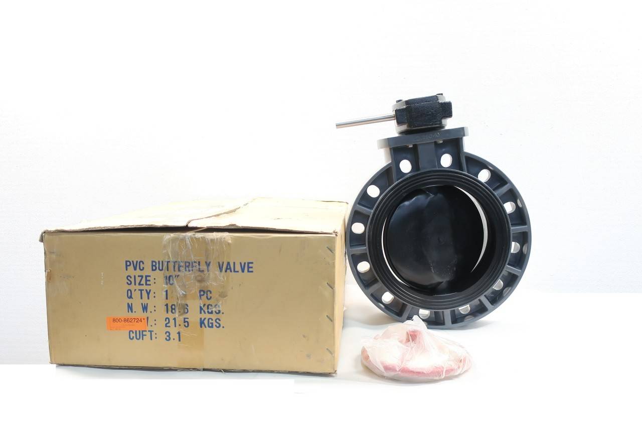 Jp 0703 Manual Gear Operator Pvc Butterfly Valve 10in