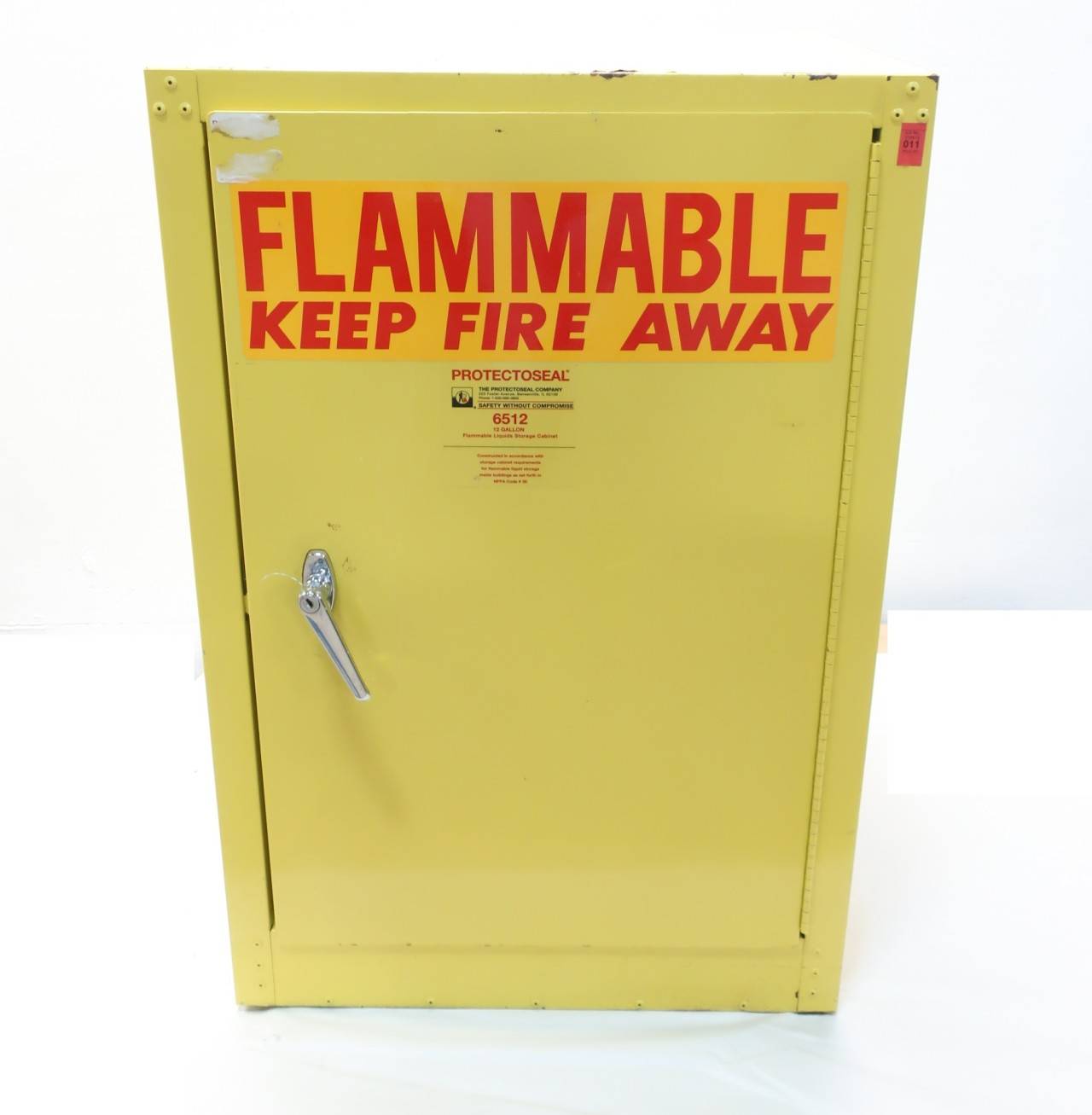 Protectoseal 6512 Yellow Flammable Liquids Storage Cabinet 12gal