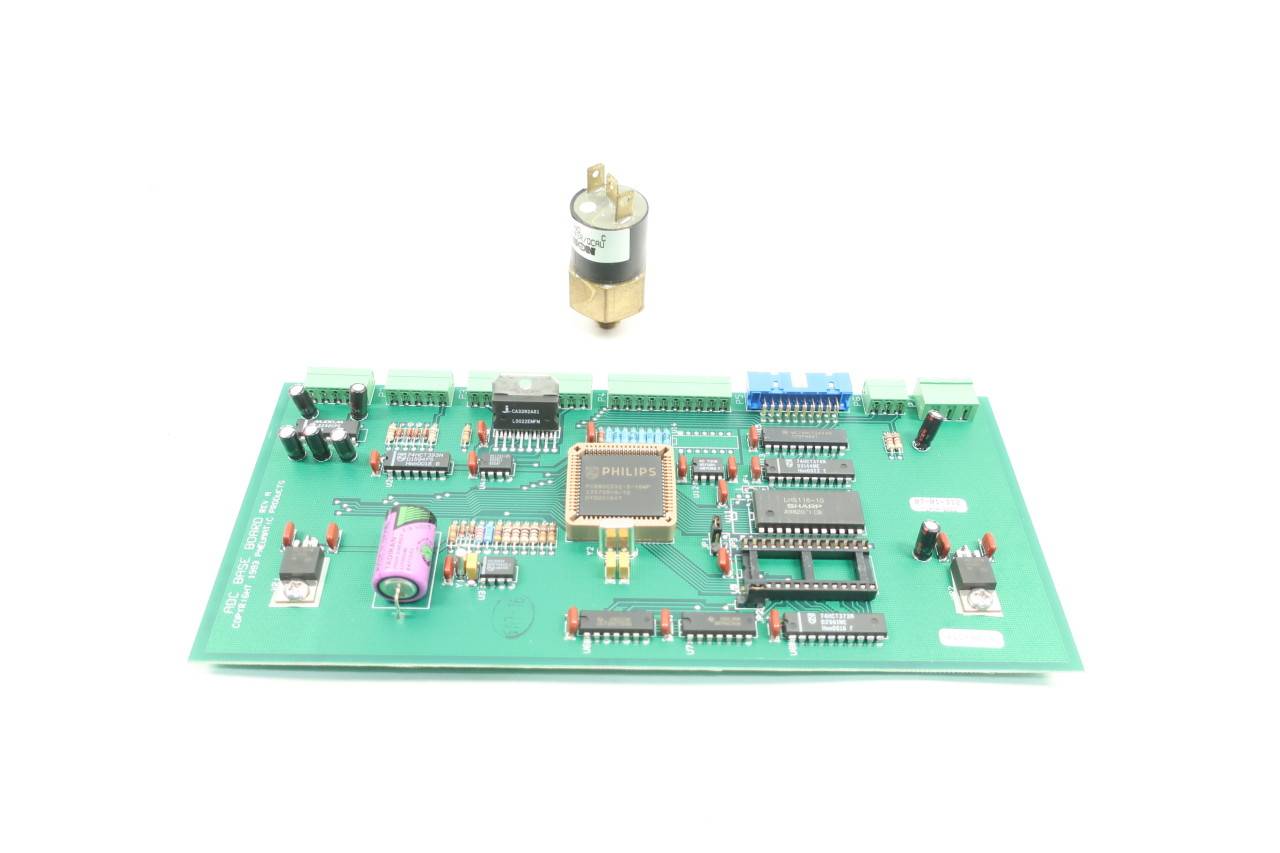 Pneumatic Products 1258536 Adc Base Pcb Board Rev A