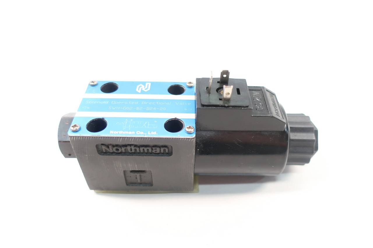 Northman SWH-G02-B2-D24-20 Hydraulic Solenoid Valve 24v-dc