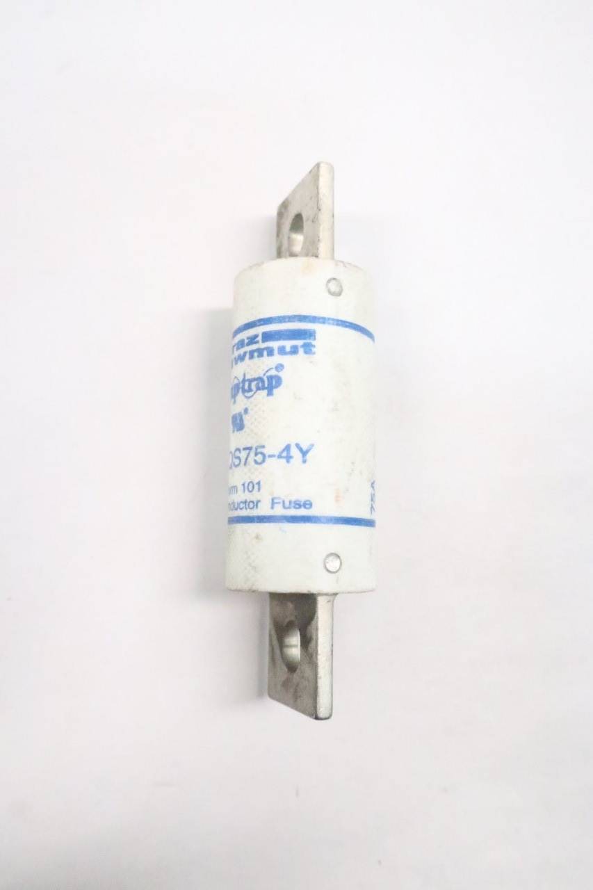 Ferraz Shawmut A50QS75-4Y Amptrap Semiconductor Fuse 75a Amp 500v-ac