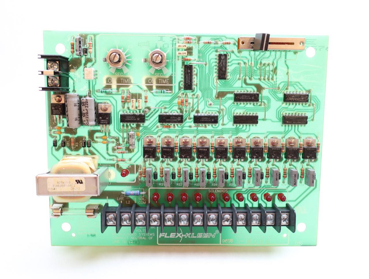 Flex-kleen T16054 Astro-flex Timer Pcb Board 120v-ac