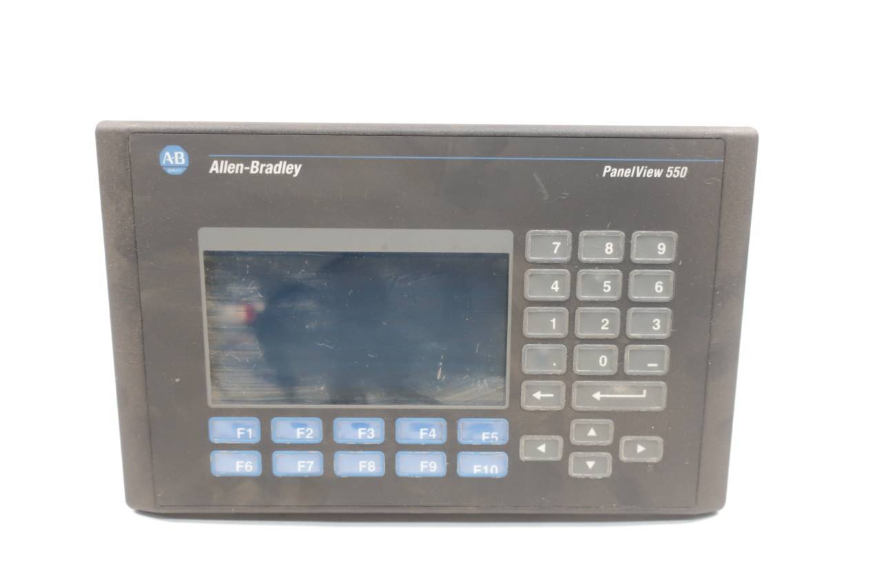 Allen Bradley 2711-B5A2X Panelview 550 Operator Interface Panel Ser F