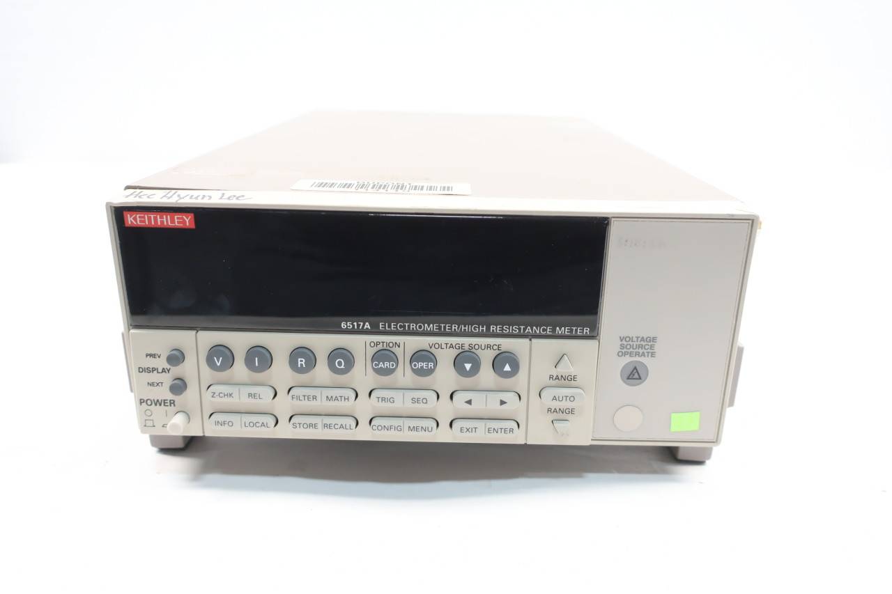 Keithley 6517A Electrometer/high Resistance