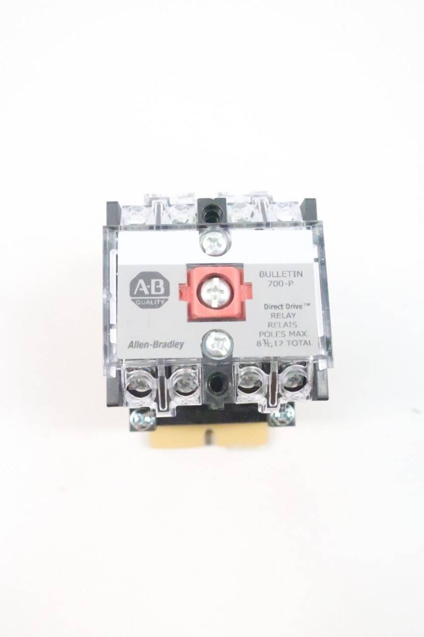Allen Bradley 700-P400A4 Control Relay 460-480v-ac