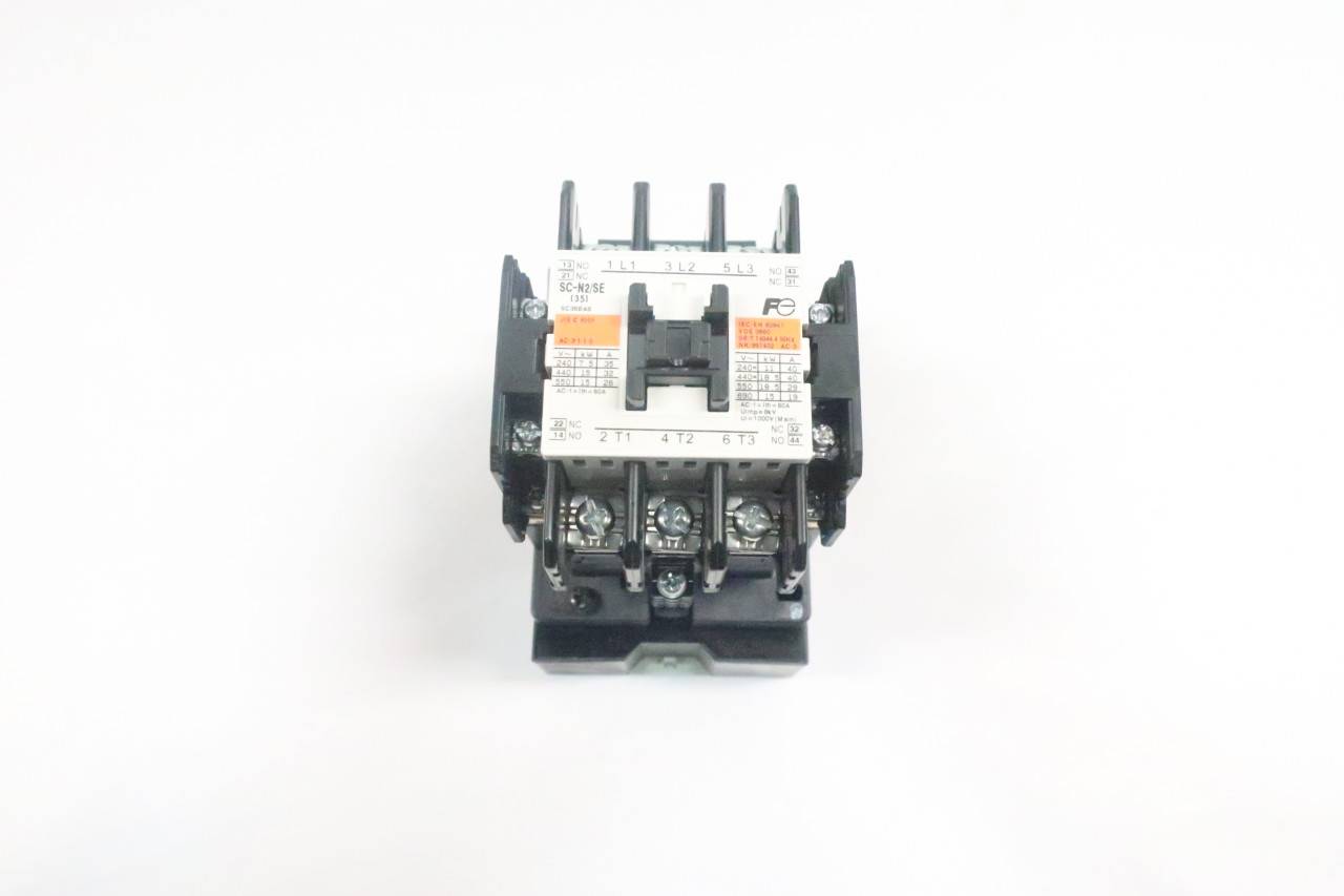 Fuji SC-N2/SE SC35BAS Ac Contactor 24-25v-ac 60a Amp 30hp