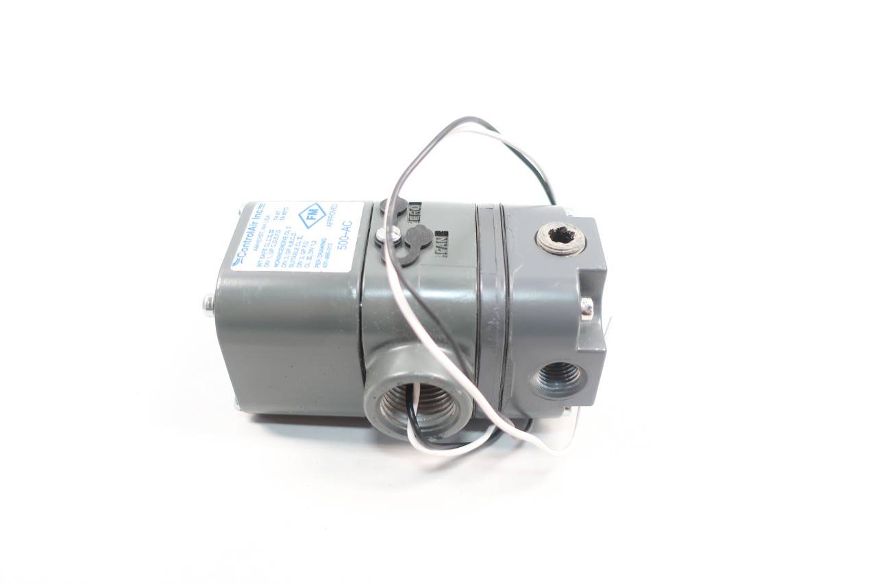 Control Air 500-AC Electro-pneumatic Transducer 4-20ma 3-15psi 1/4in Npt