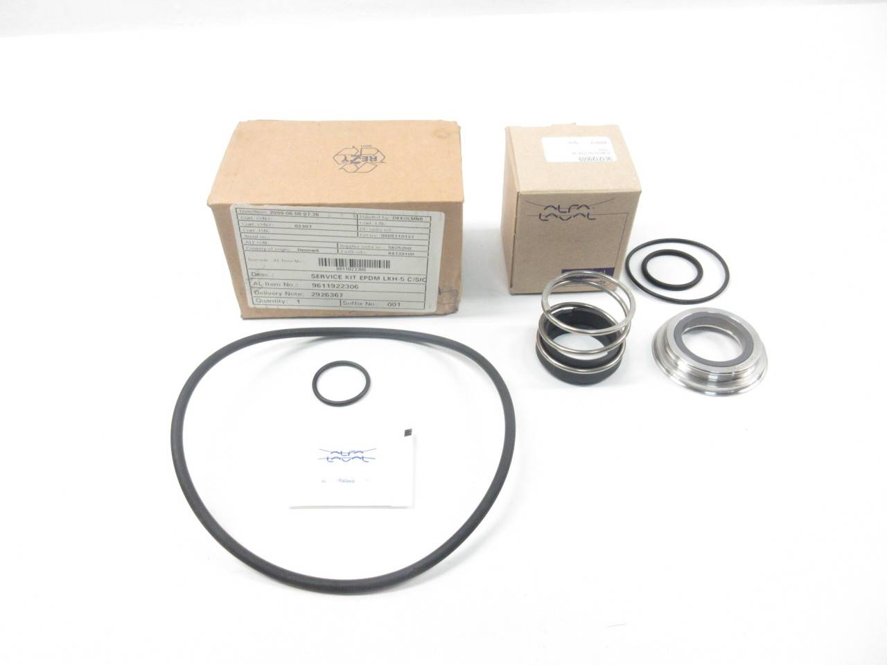Alfa Laval SERVICE KIT EPDM LKH-20 SIC/SIC SINGLE SHAFT, 43% OFF