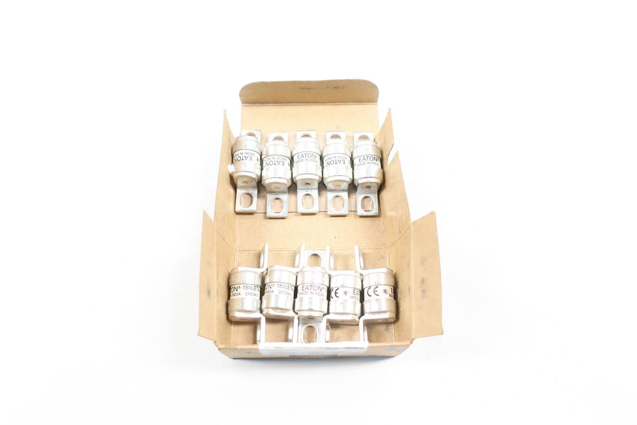 Box Of 10 Eaton 180LETA Fuse 180a 240v-ac