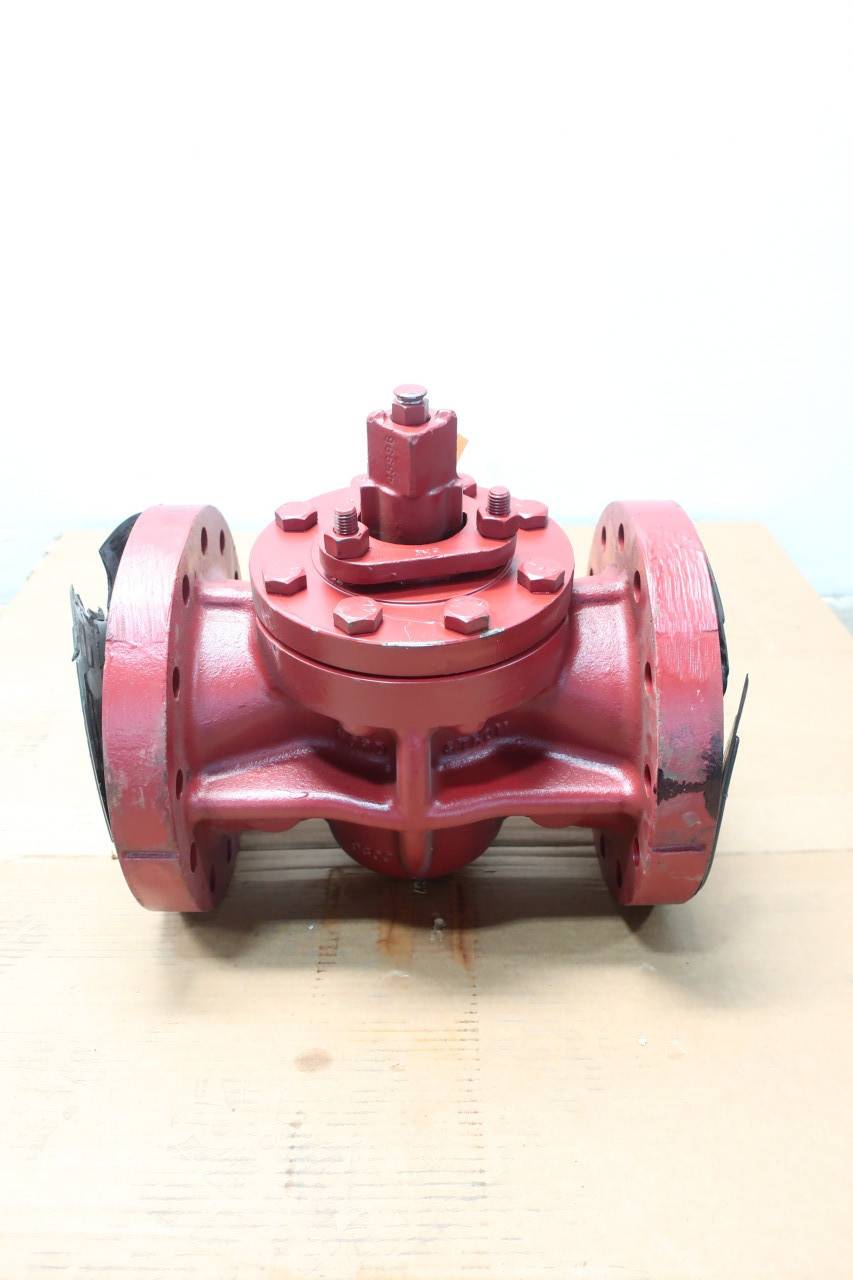 Nordstrom 1583 Iron Flanged Plug Valve 6in