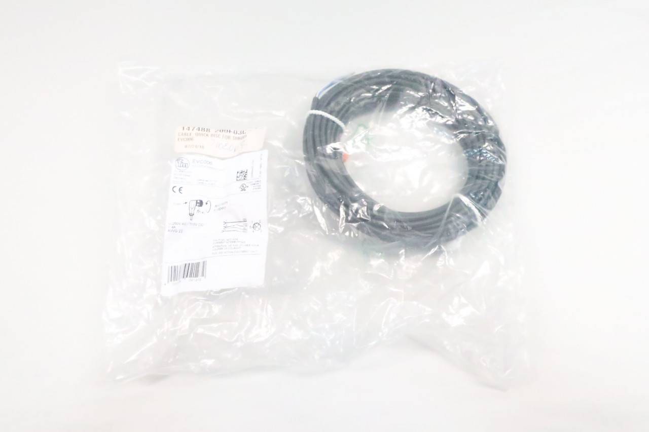 Ifm Efector EVC006 ADOAH040MSS0010H04 Single Ended Female Cordset 10m