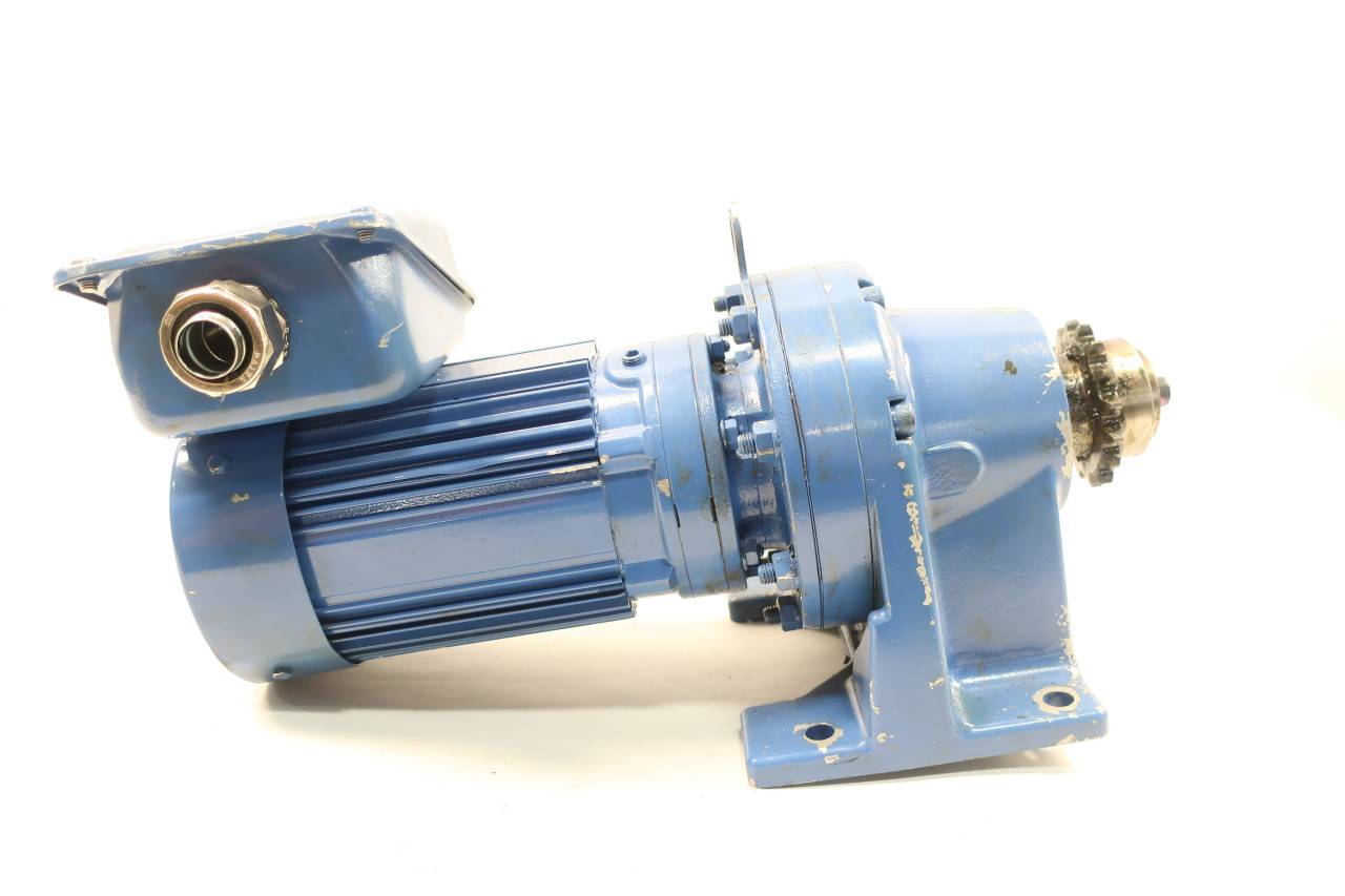 Sumitomo Sm-cyclo CNHM02-6095DA-AV Gearmotor 12.27rpm 3ph 1/4hp 208v-ac
