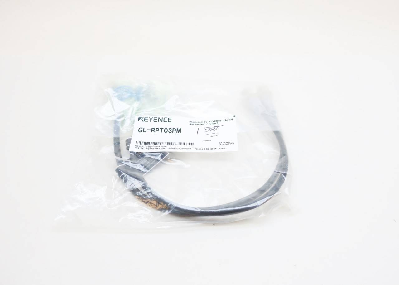 Keyence GL-RPT03PM 0.3m Cordset Cable