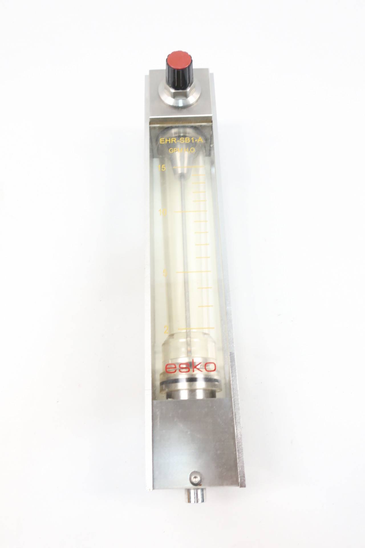 Esko EHR-SB1-A Variable Area Flow Meter 2-15gpm 1in Npt