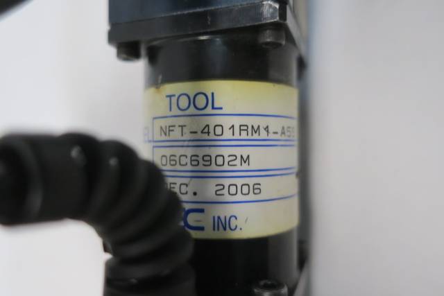 FEC NFT-401RM1-A55 SERVO NUTRUNNER TD-40-NFS1 TORQUE TRANSDUCER D587890