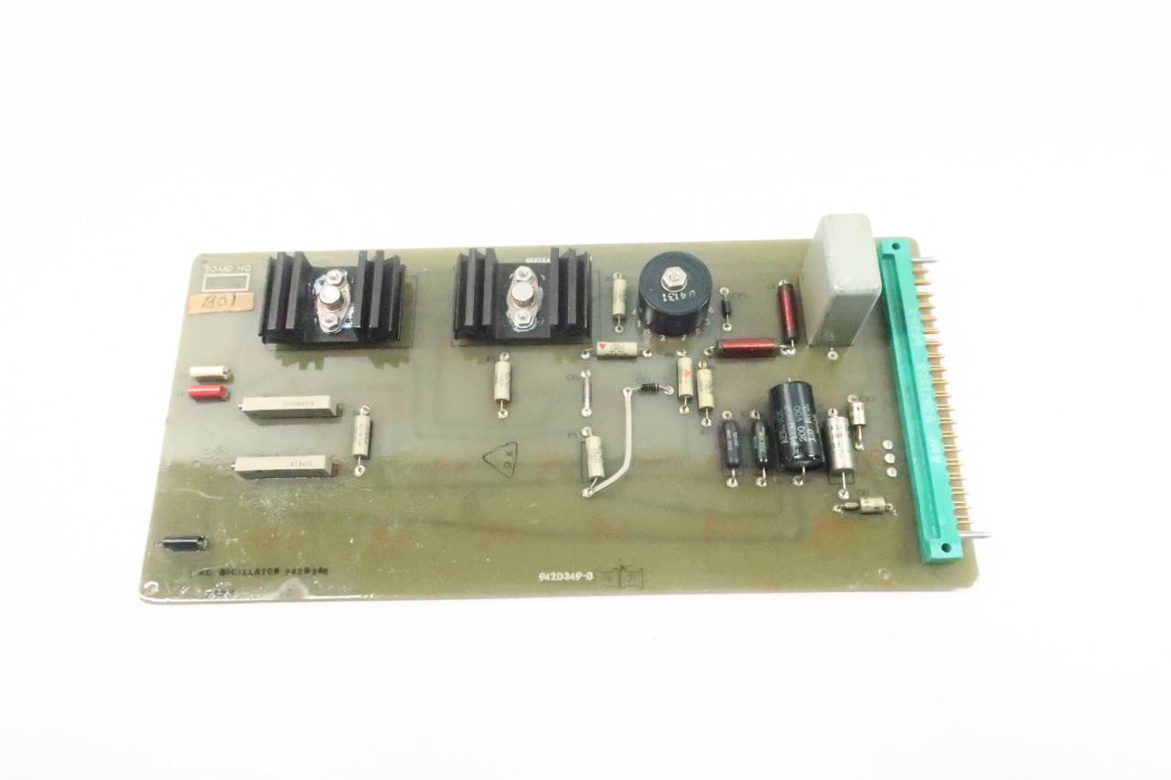 General Electric Ge 942D348G2 942D349-0 1kc Oscillator Pcb Circuit Board