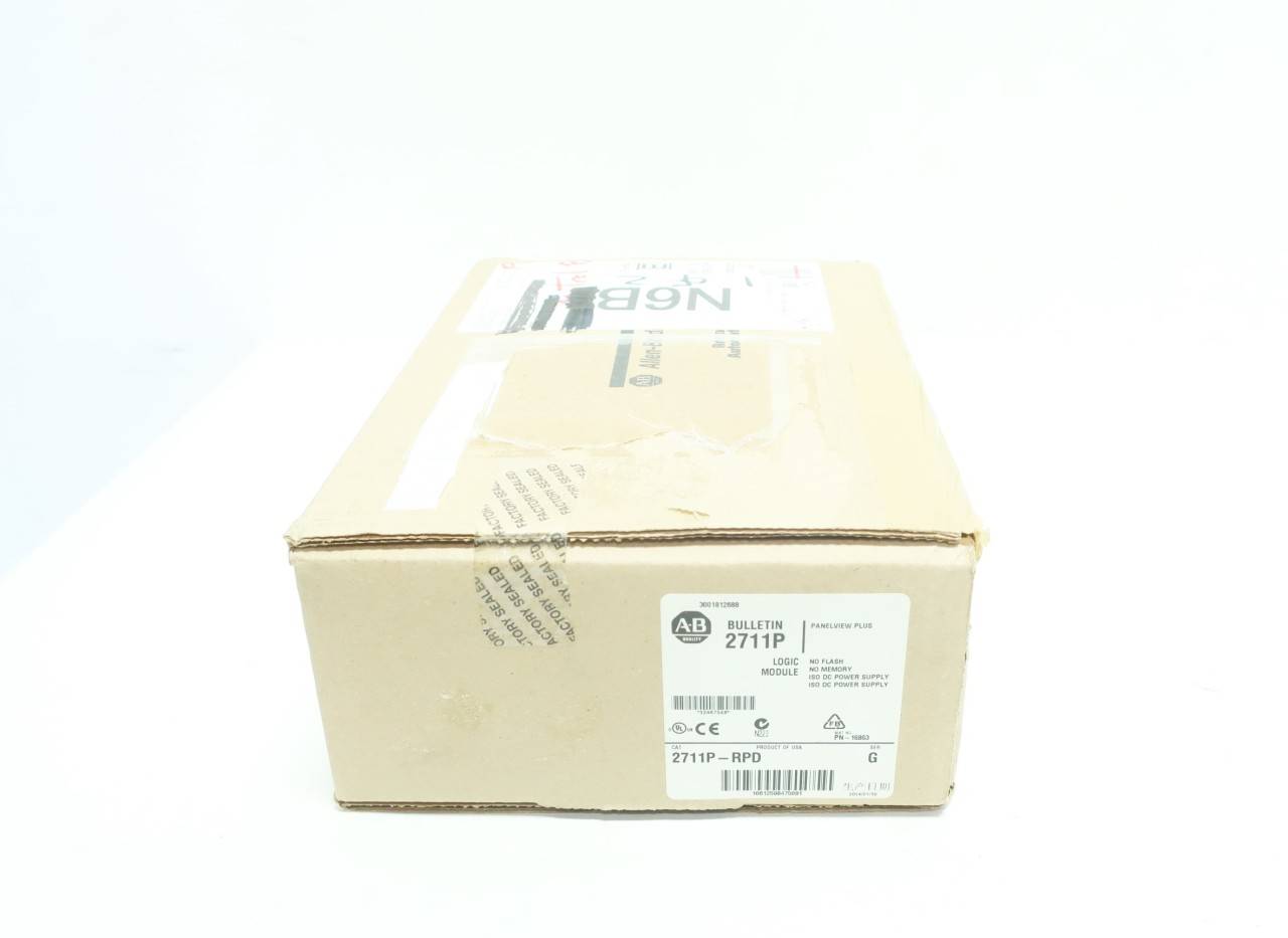 Allen Bradley 2711P-RPD Panelview Plus Ser G Logic Module