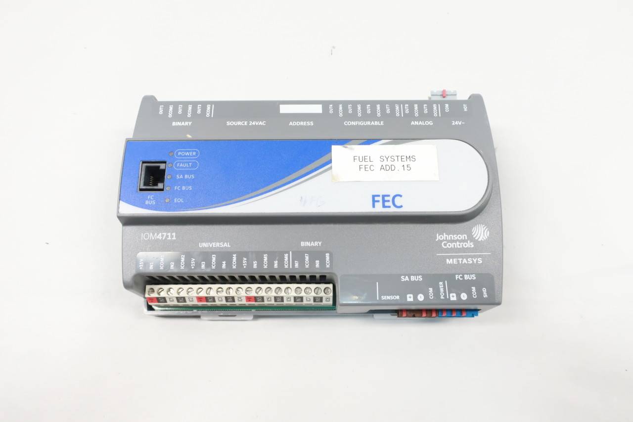 Johnson Controls MS-FEC2611-0 Metasys Controller Module