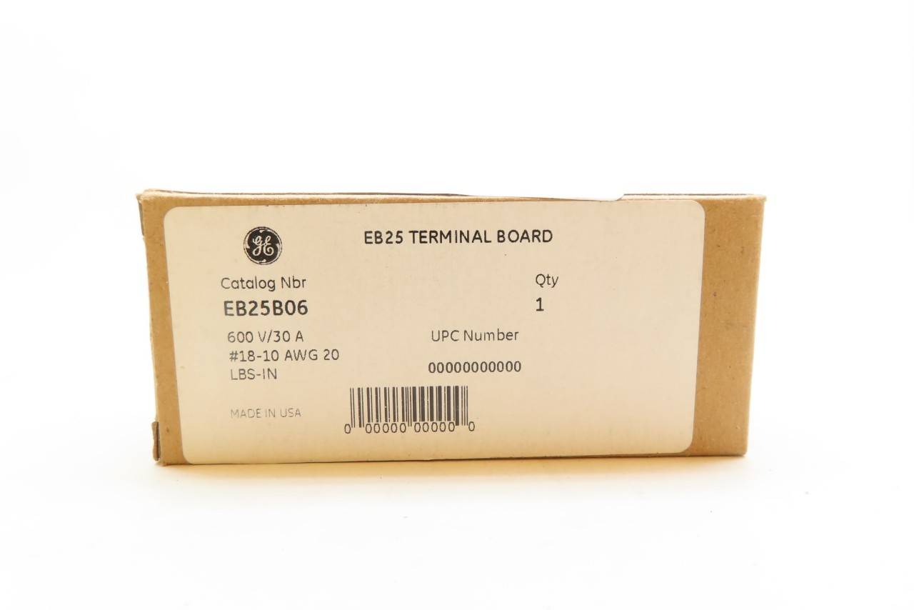 GENERAL ELECTRIC GE EB25B06