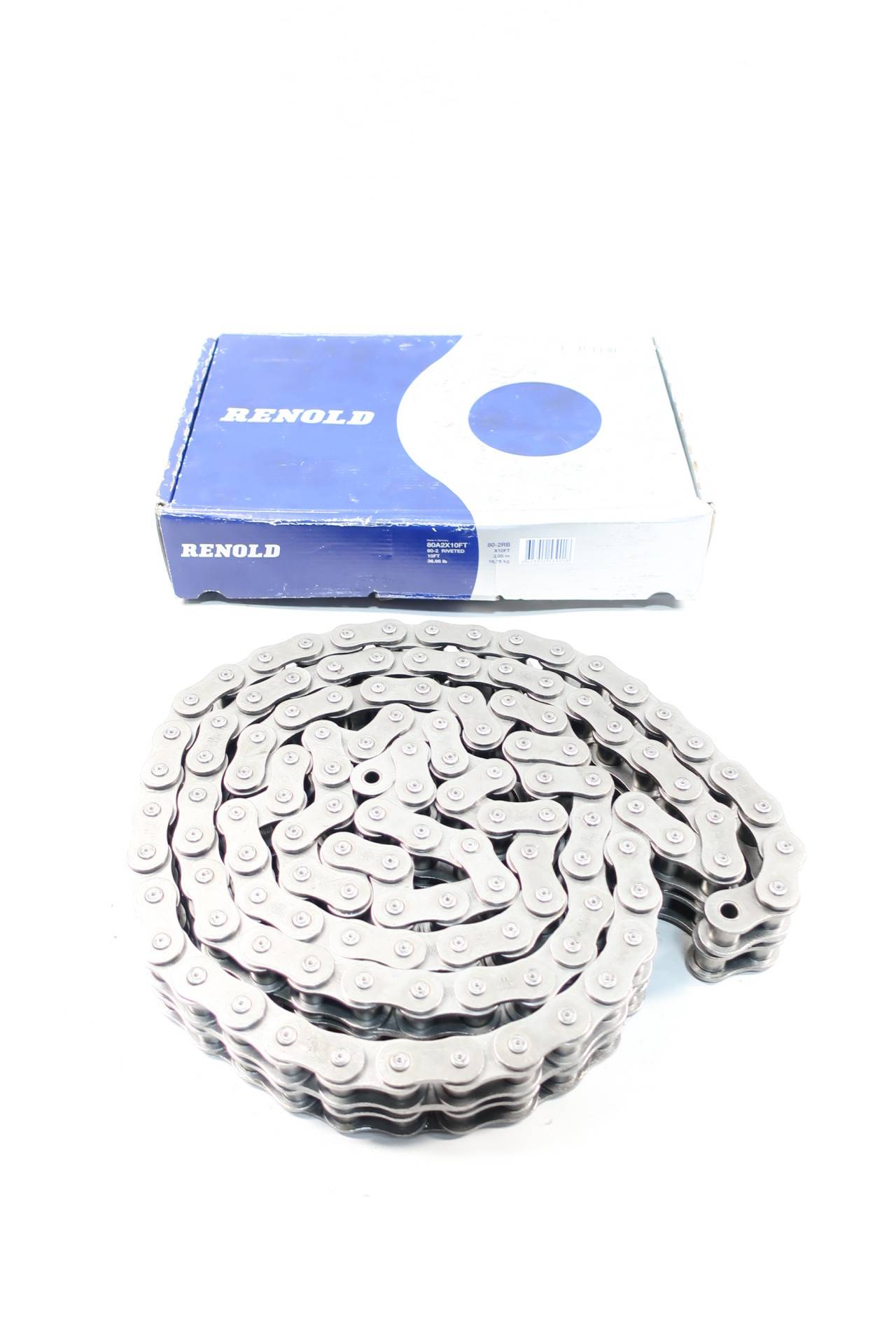Renold 80A2X10FT Double Roller Chain 10ft 1in
