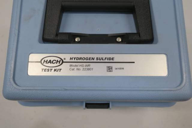HACH 223801 HS-WR HYDROGEN SULFIDE TEST KIT D585210