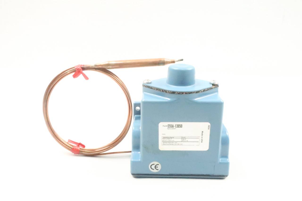 Ue United Electric E55A-13850 Temperature Controller 150-650f 250v-ac