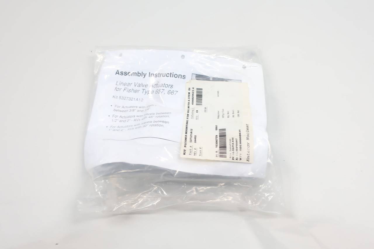 Fisher 5327321A12 Positioner Mounting Kit