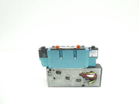 Smc SY5140-5LOU ARBY5000-00-P-2-X2 Pneumatic Solenoid Valve 24v-dc