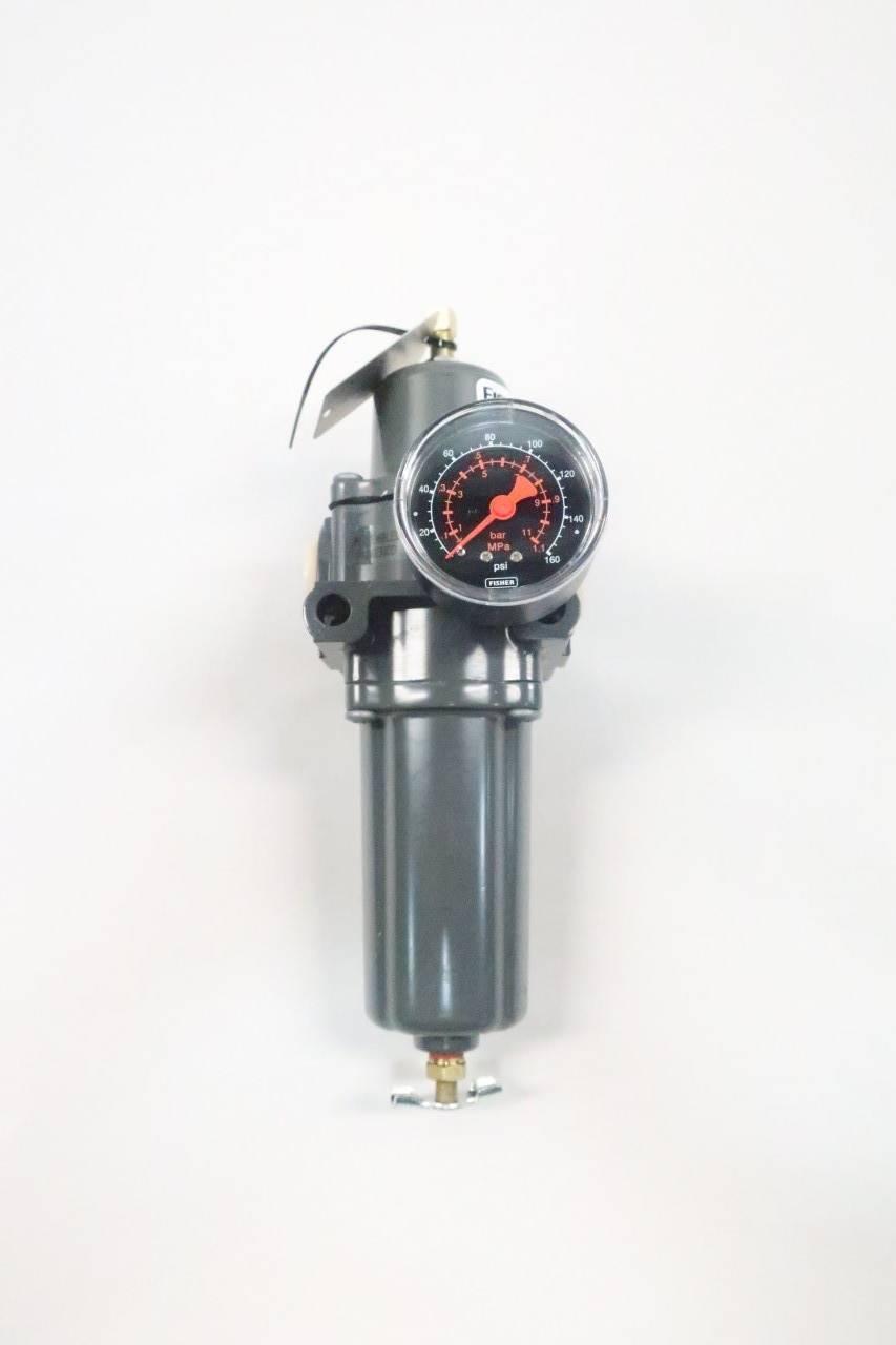 Fisher 67DFR Pneumatic Regulator 0-125psi 250psi 1/2in Npt