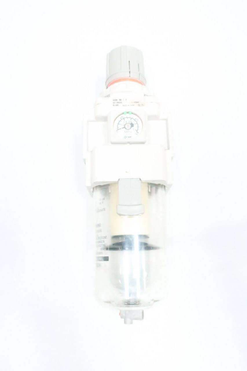 Smc AW40K-N06-Z-B Pneumatic Filter-regulator 7-125psi 3/4in Npt