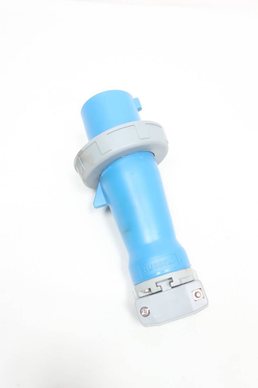 Hubbell 460P9W Hbl Pin & Sleeve Watertight Plug 3ph 3p 4w 60a Amp 250v-ac