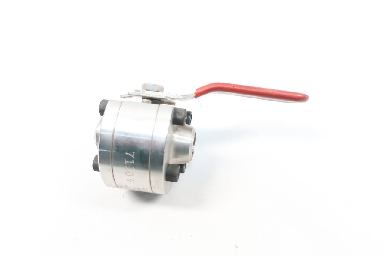 Worcester 44-6666HE-BW80 Manual Stainless Ball Valve 3/4in Butt Weld