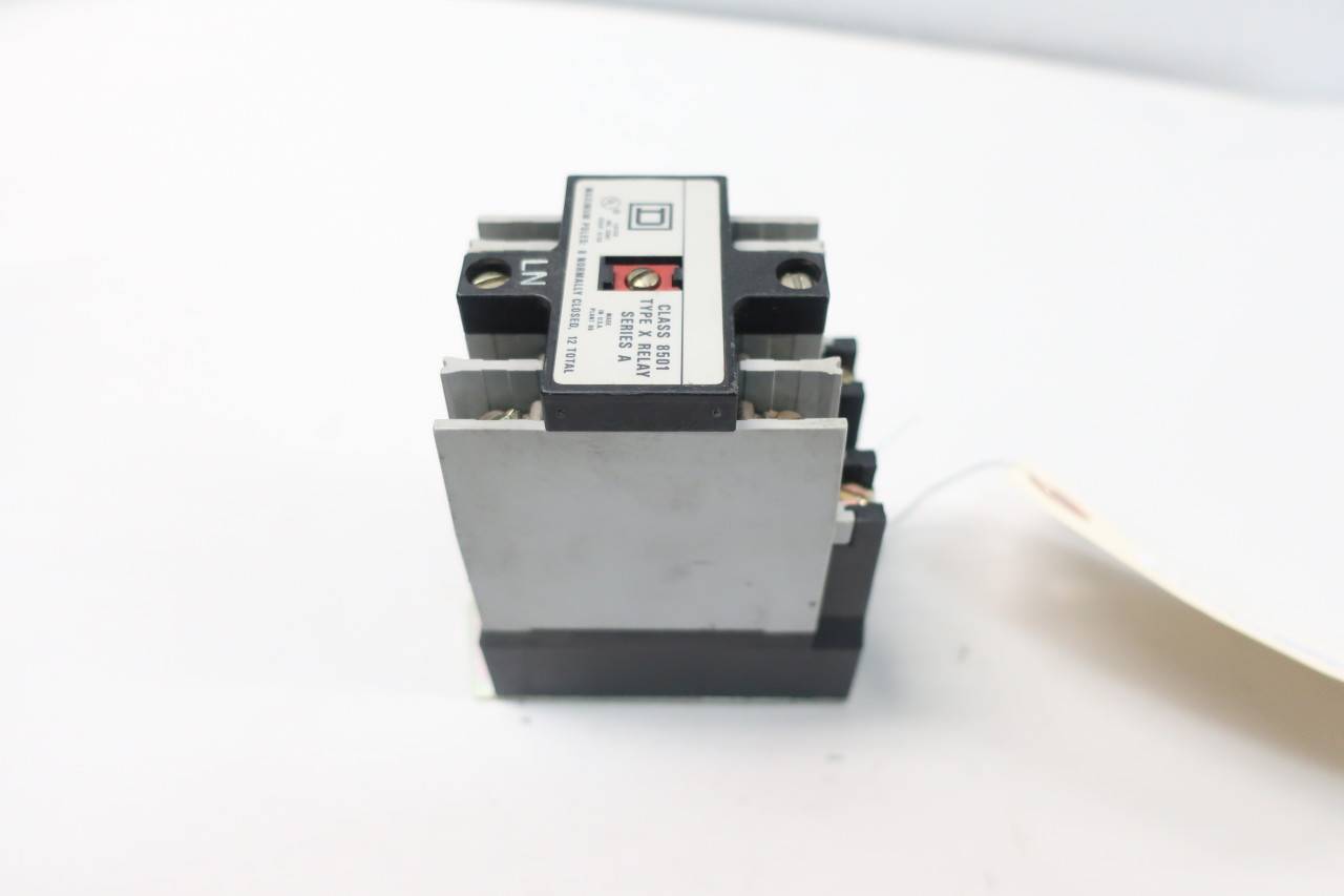 Square D 8501 XO-40 Control Relay 120v-ac
