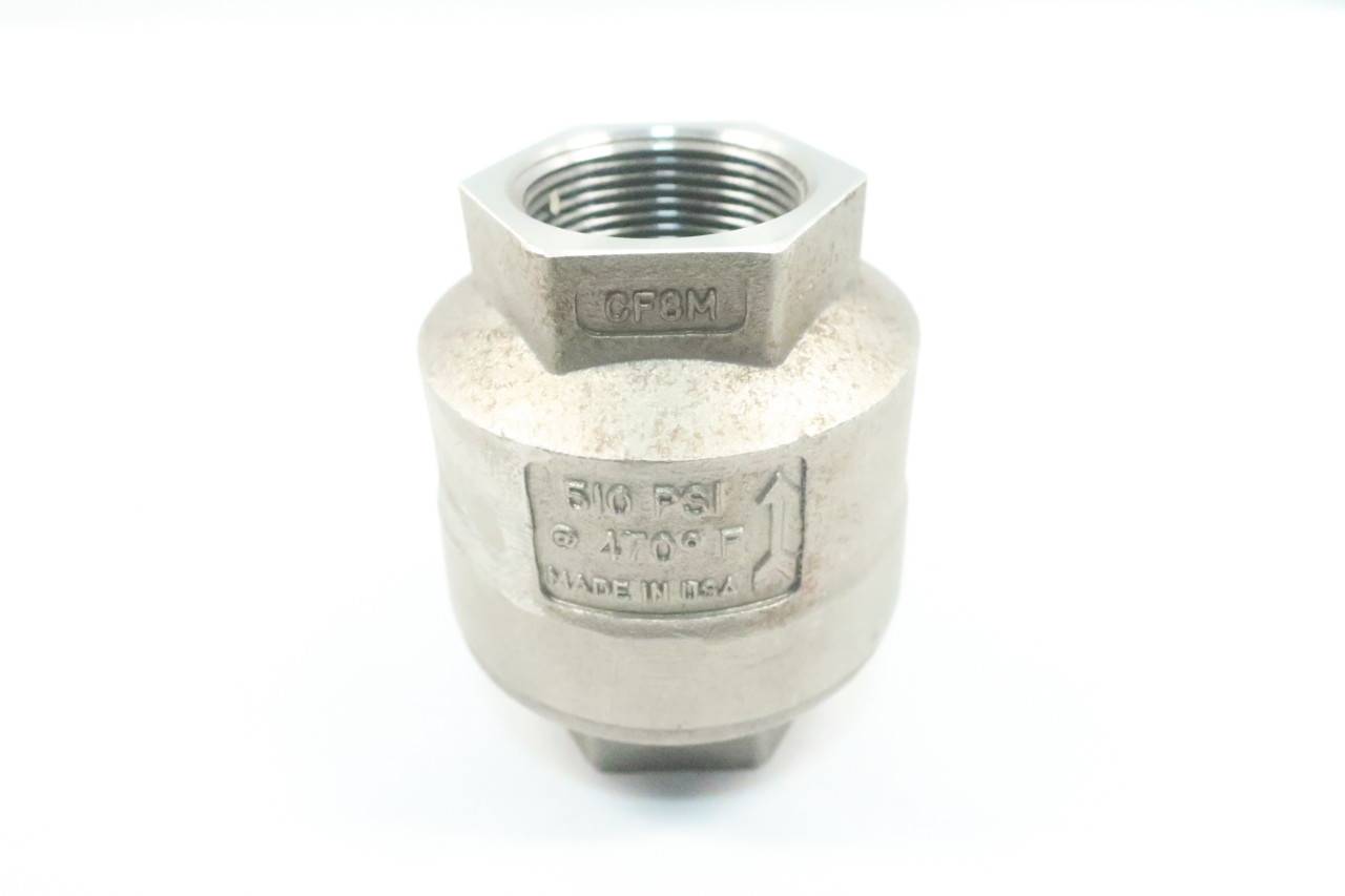 Dft Valves SCV Stainless Check Valve 1in Socket Weld