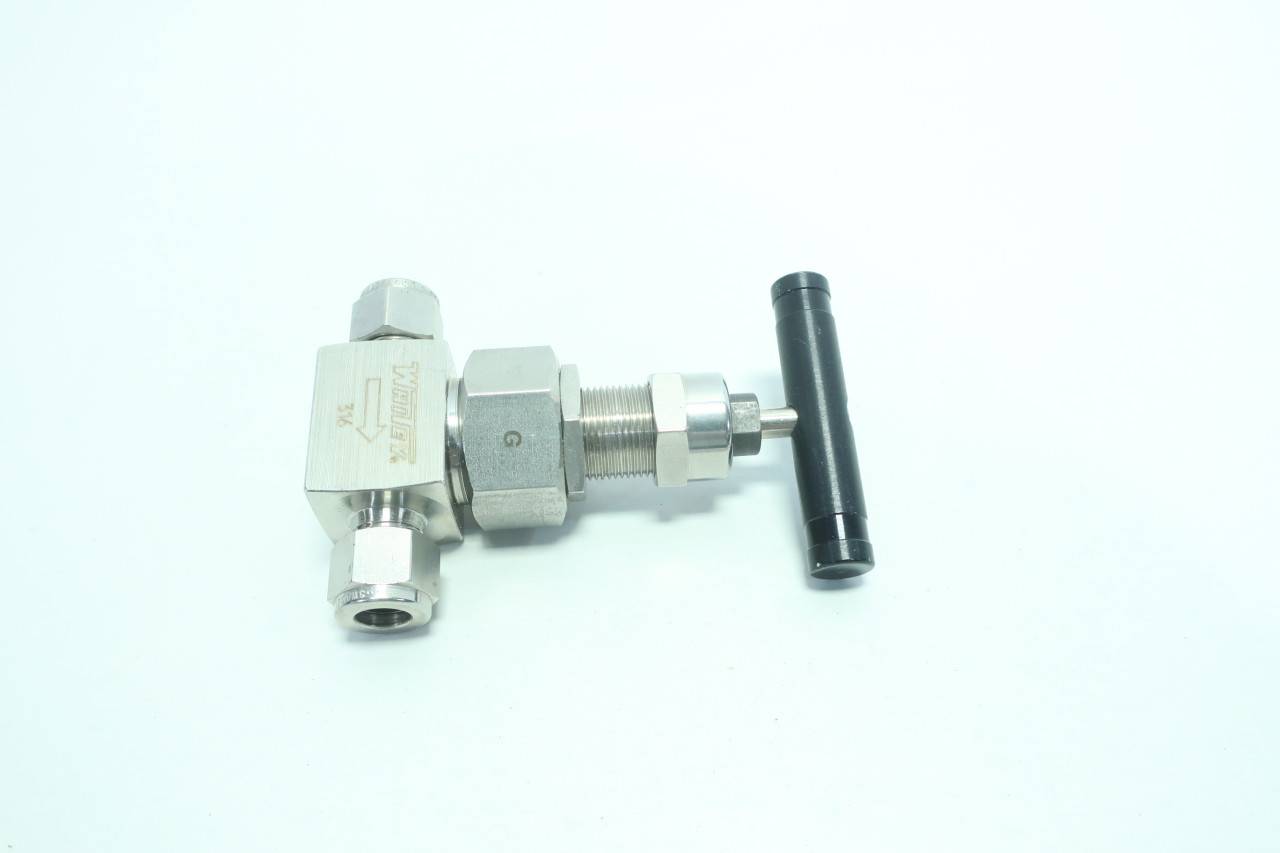 Whitey SS-6NRS6-G Manual Stainless 6000psi 3/8in Tube Needle Valve