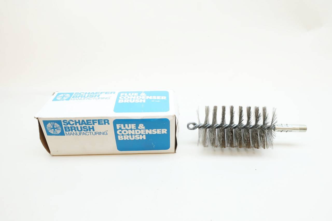 Schaefer Brush 43553 2-3/4in Da Stainless Flue Size 3in Brush