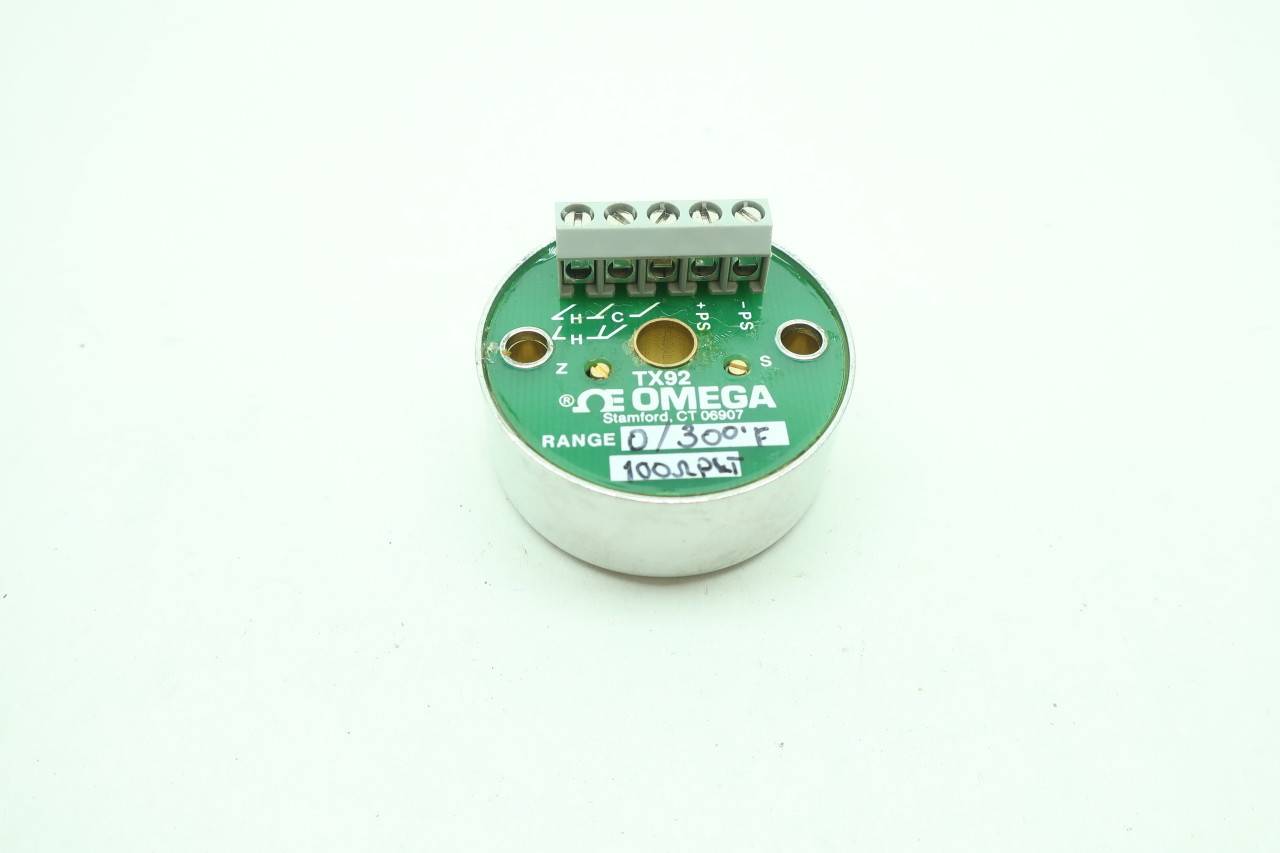 Omega TX92-3 Temperature Transmitter 0-300f