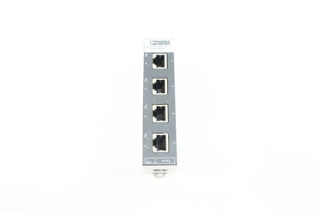 Phoenix Contact 2891152 Fl Switch Sfn 5tx Industrial Ethernet Switch