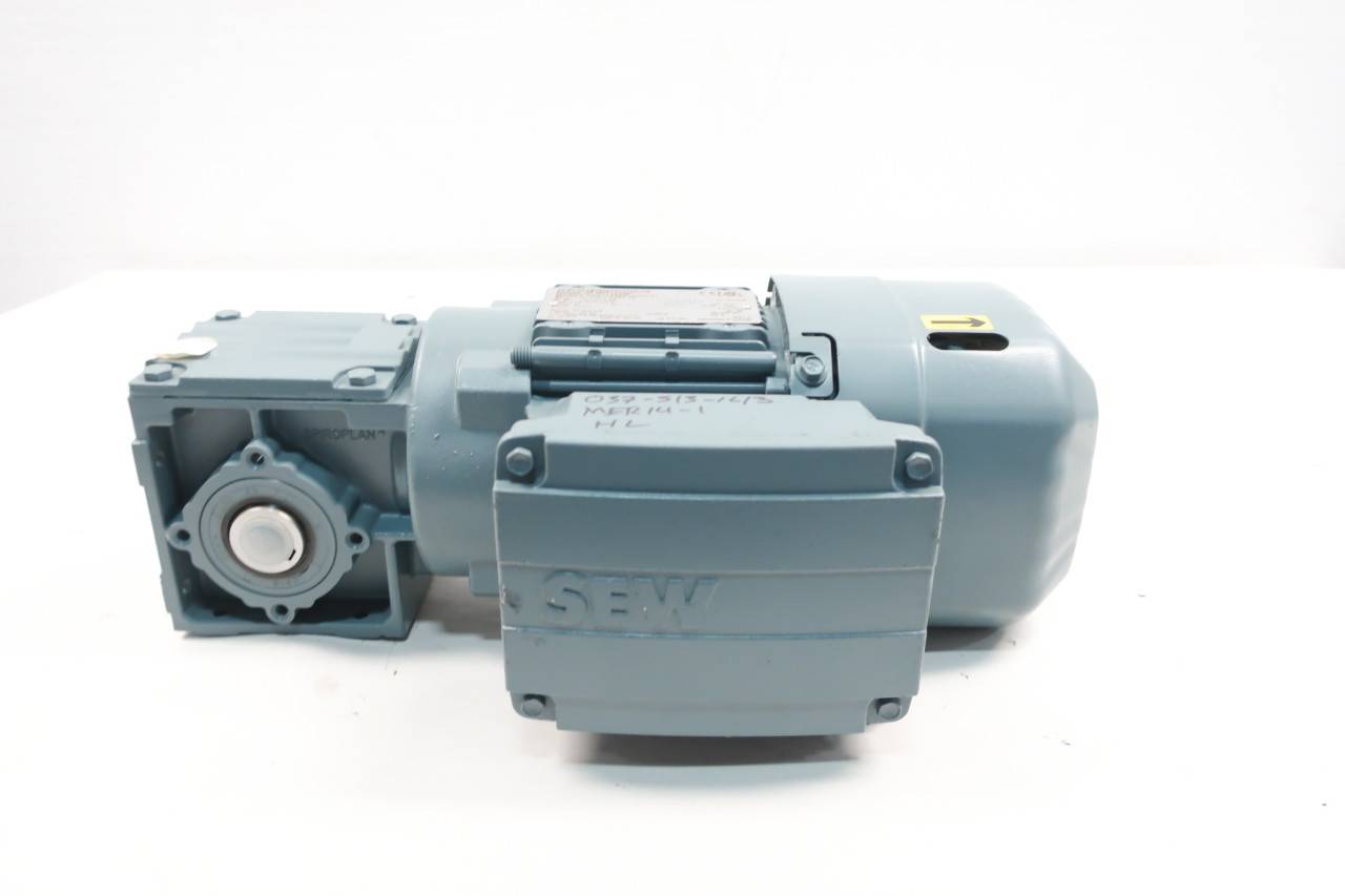 Sew Eurodrive WA20/T DRS71S4BE05HR/RI Gearmotor 29rpm 3ph 1/4hp 575v-ac