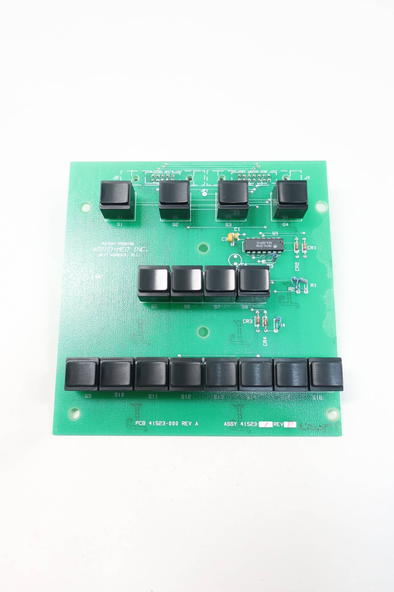 Astro-med 41523-1 Pcb Circuit Board Rev D