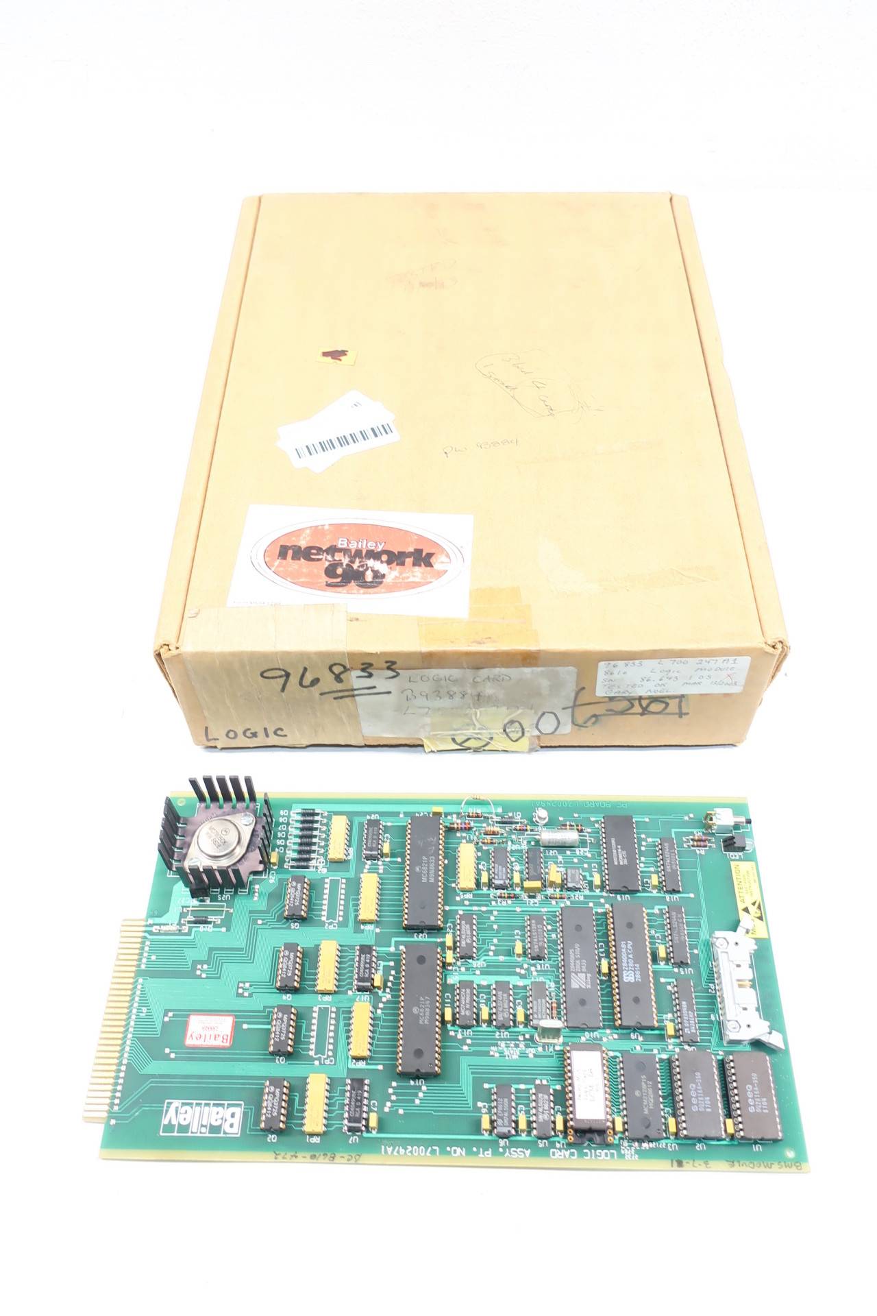 Bailey L700247A1 Logic Card Pcb Circuit Board
