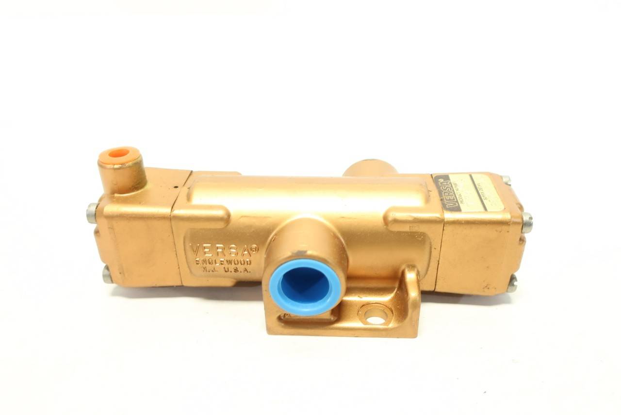 Versa VSP-2501 227A-354S Pneumatic Directional Control Valve Brass 2 ...