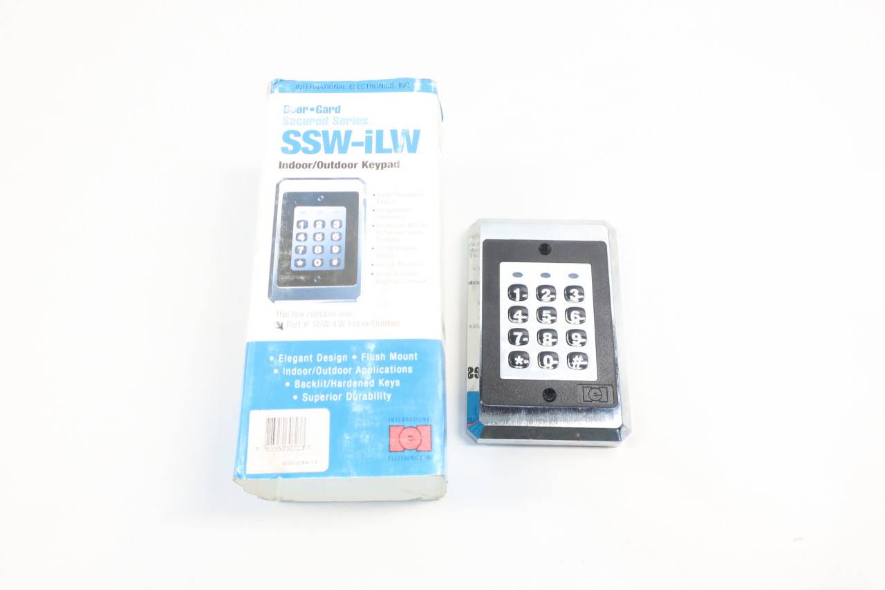 Iei SSW-ILW Indoor/outdoor Backlit Access Keypad