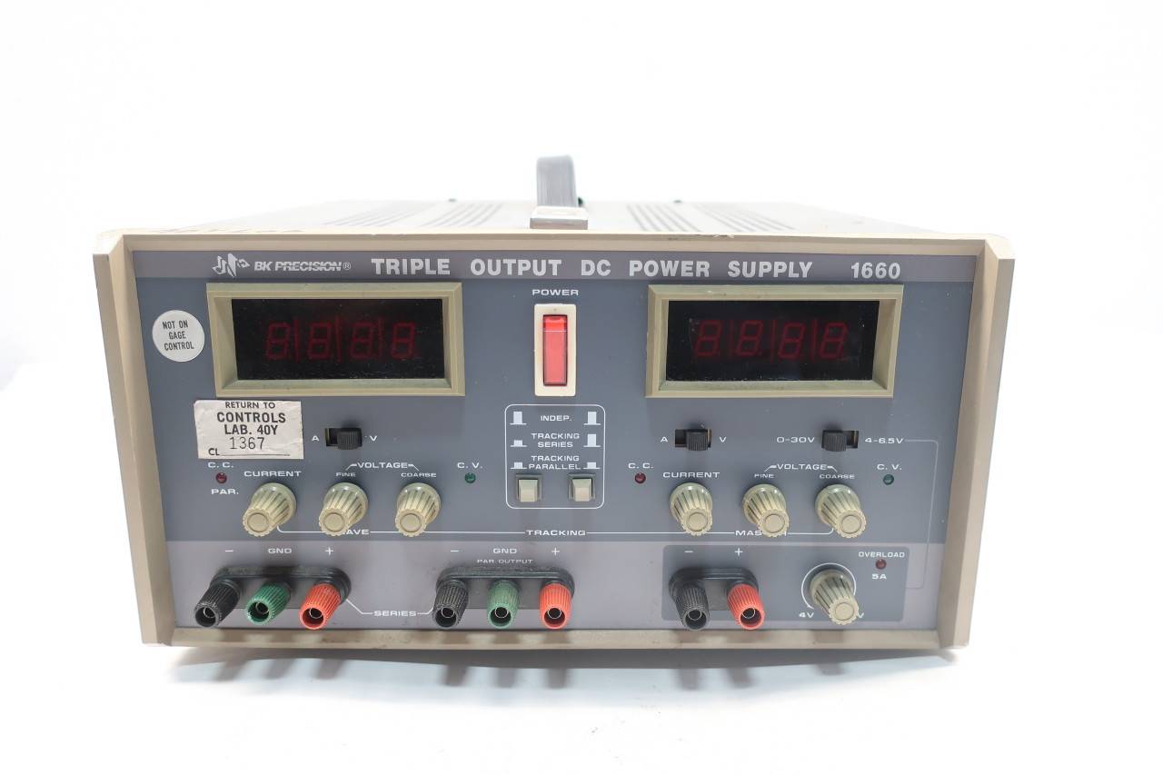 Bk Precision 1660 Dc Power Supply 120v-ac 300w